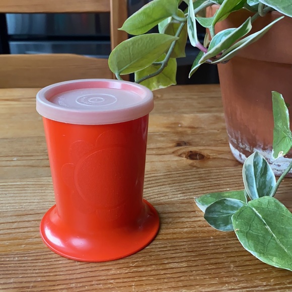 Vintage | Kitchen | Vintage Flower Tupperware Container | Poshmark